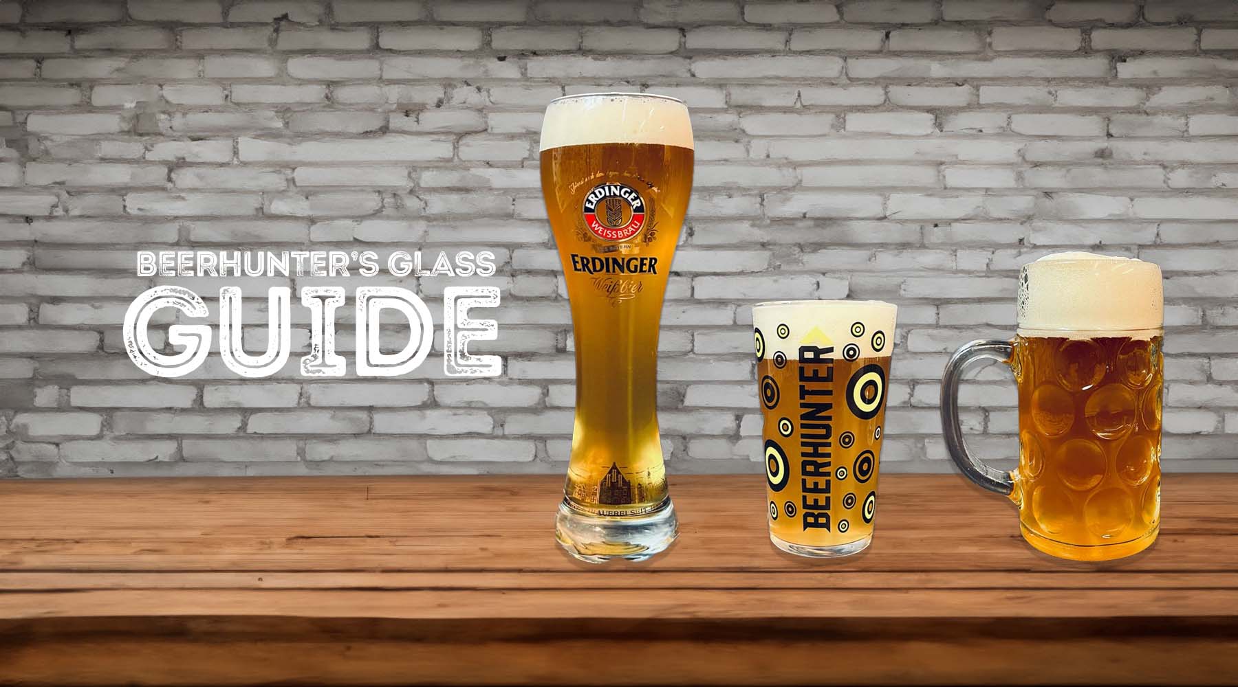 Beerhunter's Beer Glass Guide - BEERHUNTER