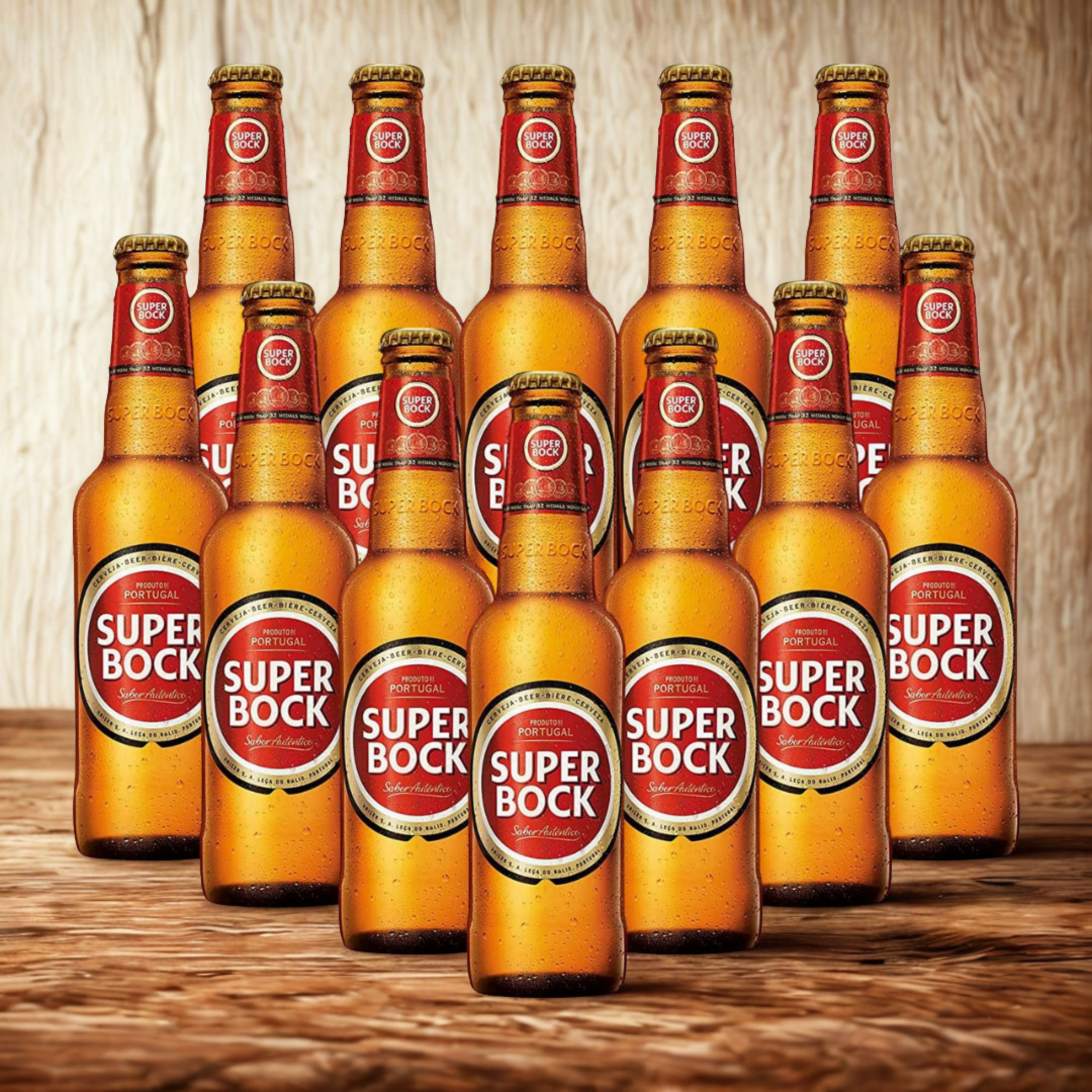 Buy Super Bock Portuguese Lager 12 x 330ml Bottles – 4.7% ABV Beer ...