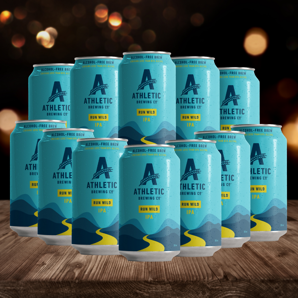 Athletic Brewing Co Run Wild American Alcohol Free IPA 355ml Cans - 0 ...