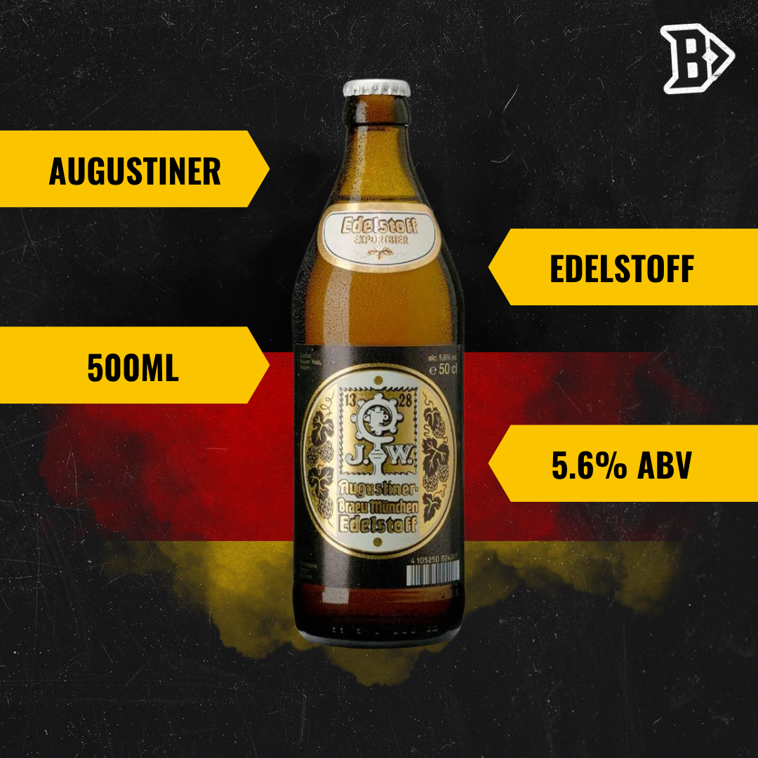 Buy Augustiner Edelstoff German Lager 500ml Bottles Online UK ...