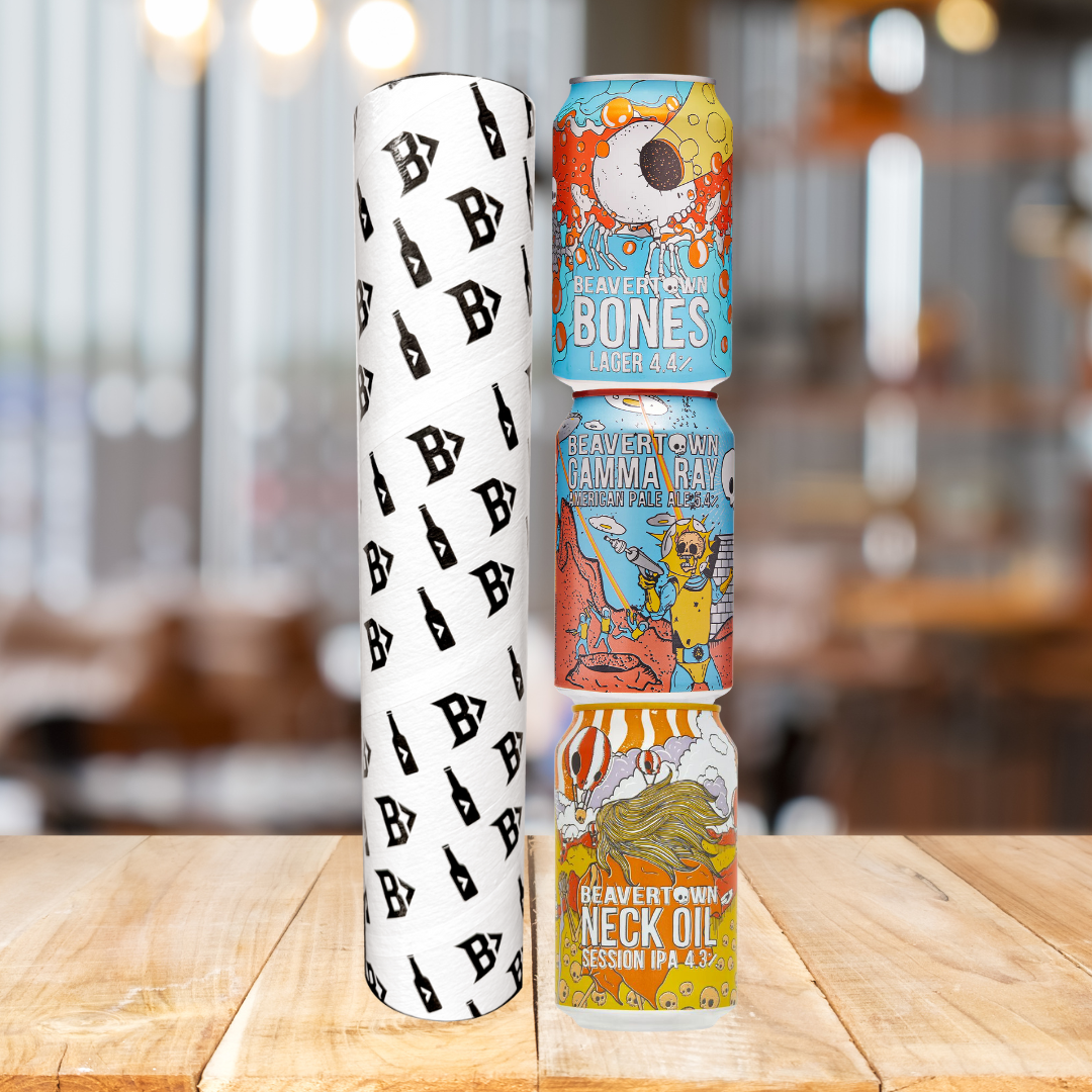Beavertown Craft Beer Tube Gift Set (3 Pack) - Bones, Gamma Ray & Neck ...
