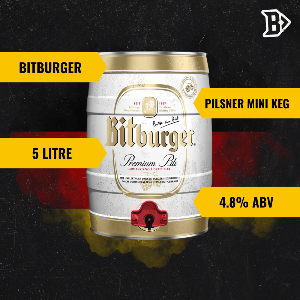 Bitburger Beer Collection | Pilsner, Lager, Radler & Kegs | Beerhunter ...