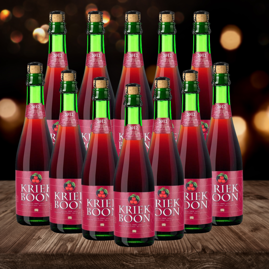 Boon Belgian Kriek 375ml Bottles - 4.0% ABV (12 Pack) - BEERHUNTER