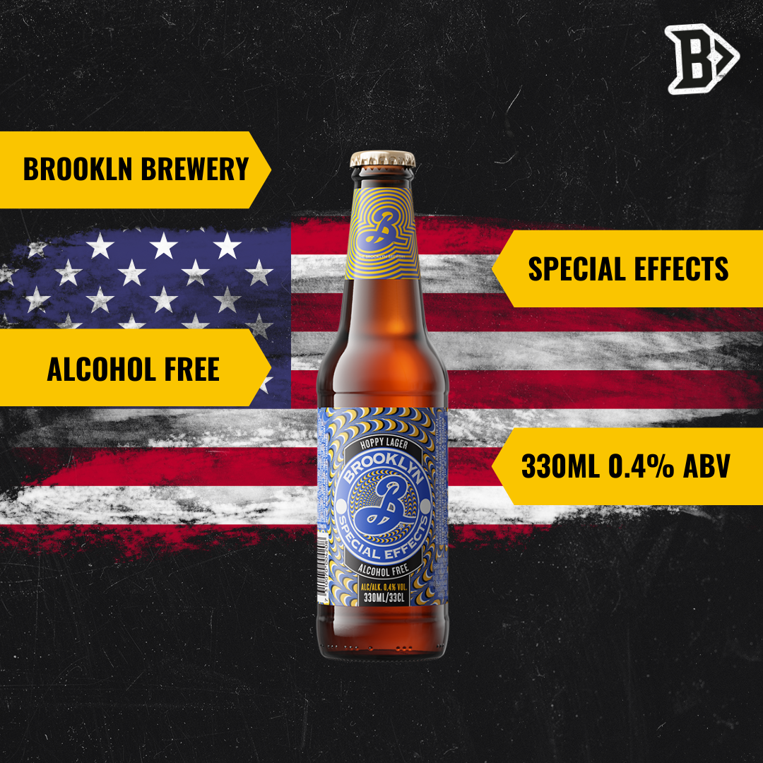 Buy Brooklyn Special Effects Alcohol Free Lager 330ml Online UK – 12 ...