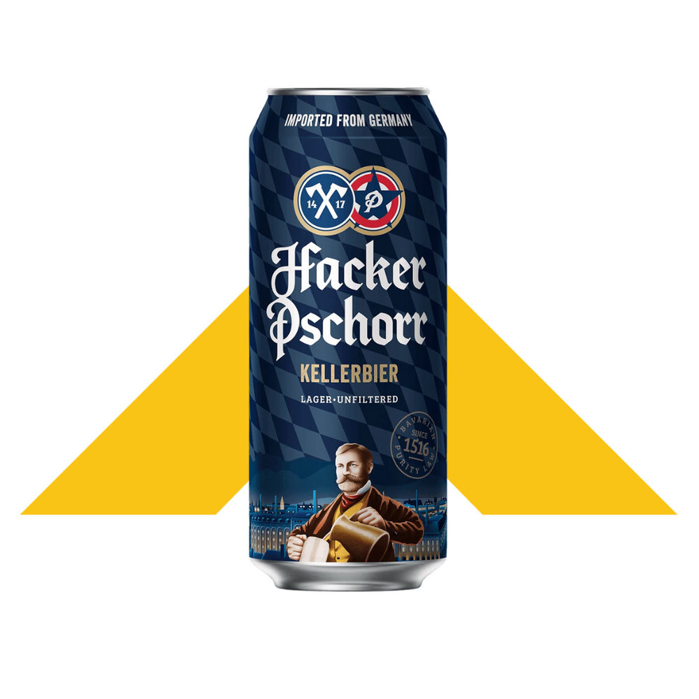 Hacker Pschorr Mixed Beer Case of German Weissbier, Kellerbier & G ...