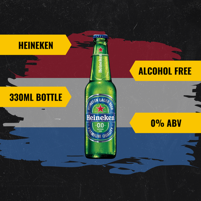 Buy Heineken 0.0 Alcohol Free Beer 330ml Bottles Online UK – 0.0% ABV ...
