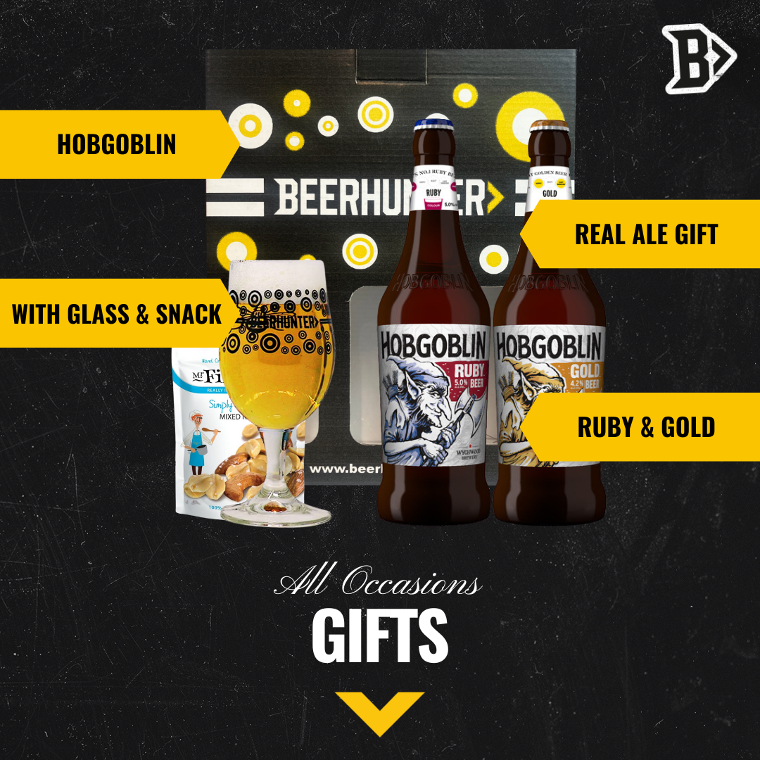Buy Hobgoblin Beer Online – Ruby Ale, IPA, Gold & More | Wychwood ...