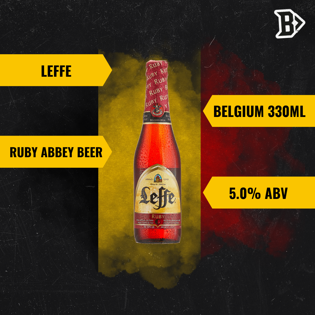 Buy Leffe Ruby Belgian Abbey Beer 12 x 330ml Bottles – 5.0% ABV ...
