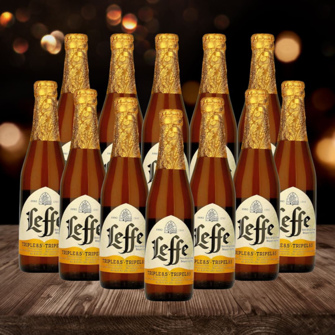 Buy Leffe Tripel Belgian Beer 330ml Bottles Online UK – 8.5% ABV (12 ...