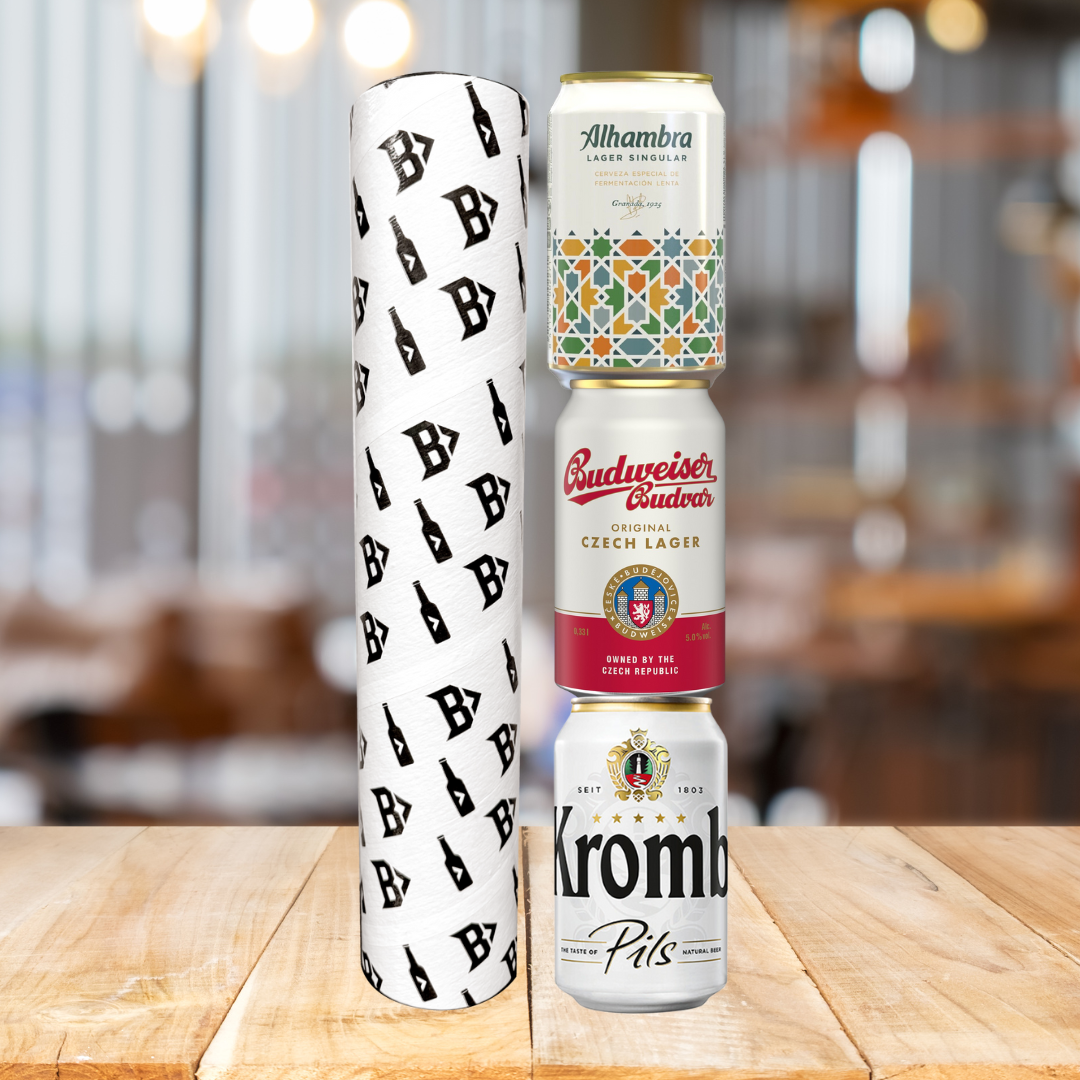 Mixed World Lager Tube Gift Set (3 Pack) - Alhambra, Budvar & Krombach ...