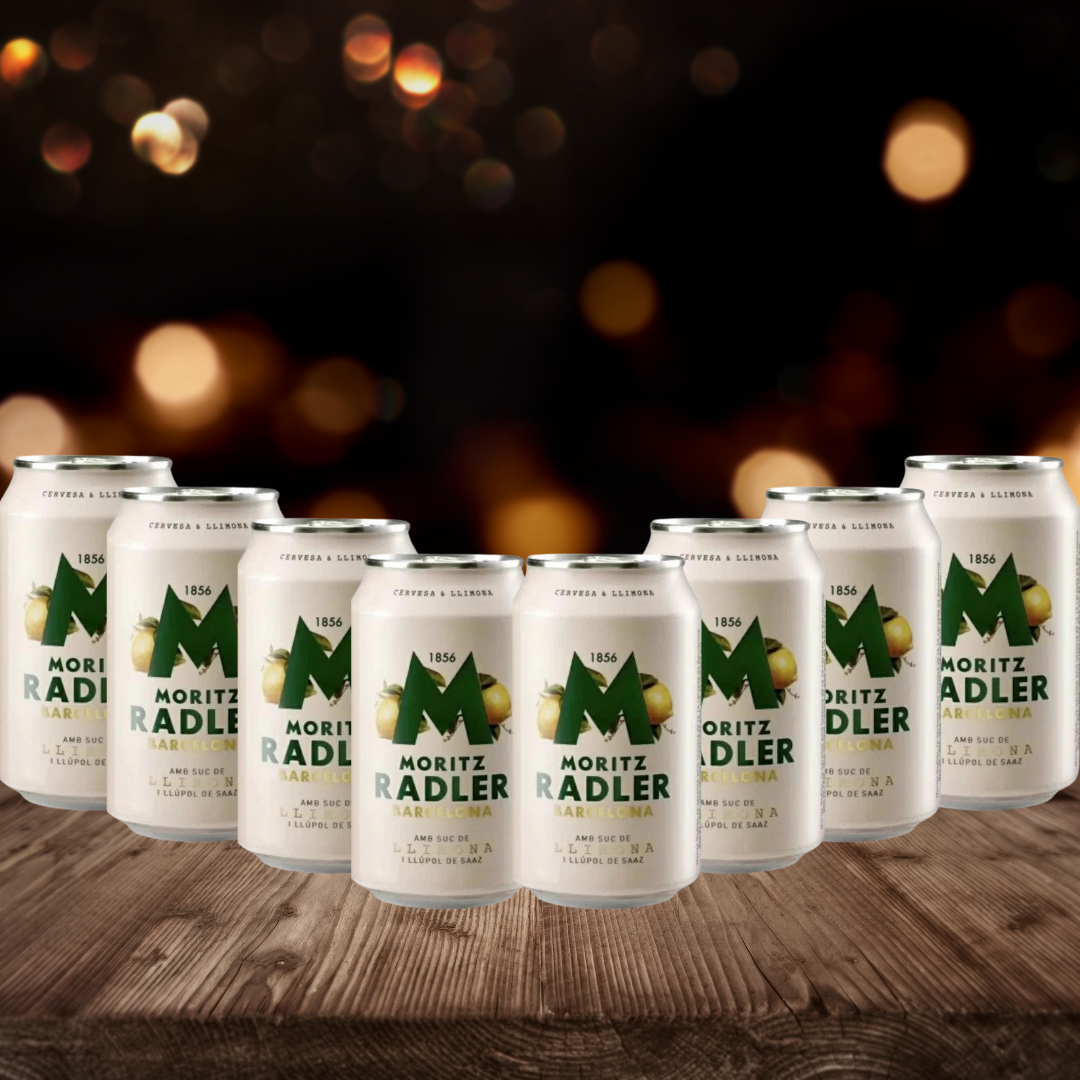 Moritz Barcelona Original Spanish Radler 330ml Cans - 2.8% ABV (Multip ...