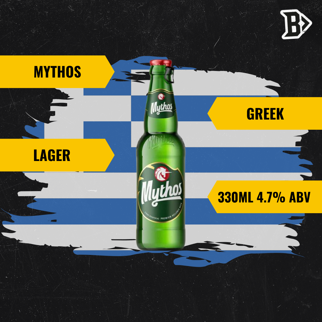 Buy Mythos Greek Lager 330ml Bottles Online UK – Premium 4.7% ABV (12 ...