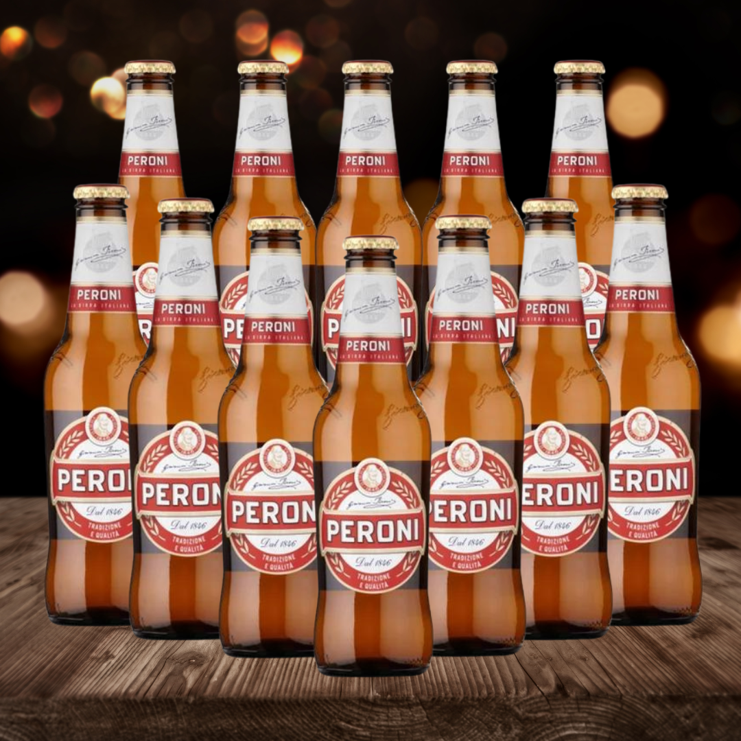 Peroni Originale Red Label Premium Italian Lager - 4.3% ABV (12 Pack ...