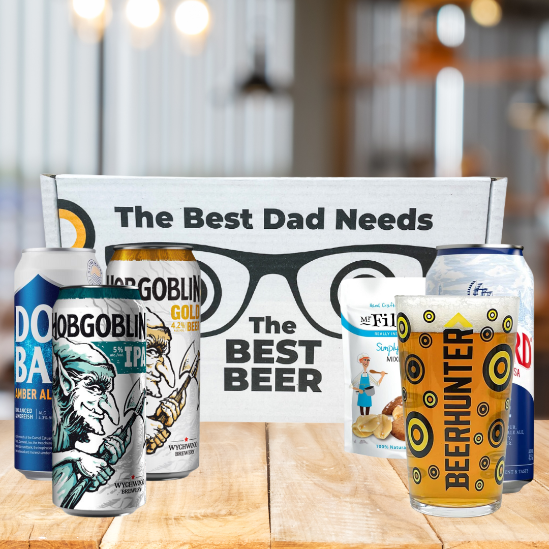 Ale 'Best Dad' Gift Set - Doom Bar, Hobgoblin, Shipyard - BEERHUNTER