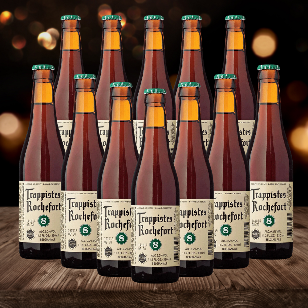 Trappistes Rochefort 8 Belgian Trappist Beer 330ml Bottles - 9.2% ABV ...