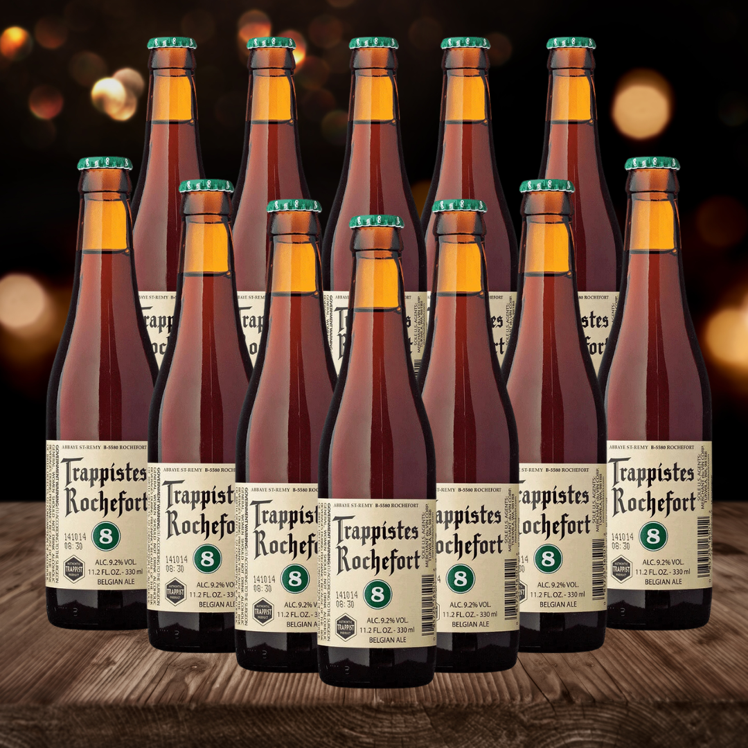 Trappistes Rochefort 8 Belgian Trappist Beer 330ml Bottles - 9.2% ABV ...