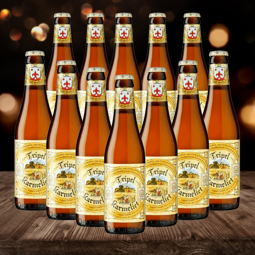 Tripel Karmeliet Belgian Abbey Beer 330ml Bottles - 8.4% ABV (12 Pack ...